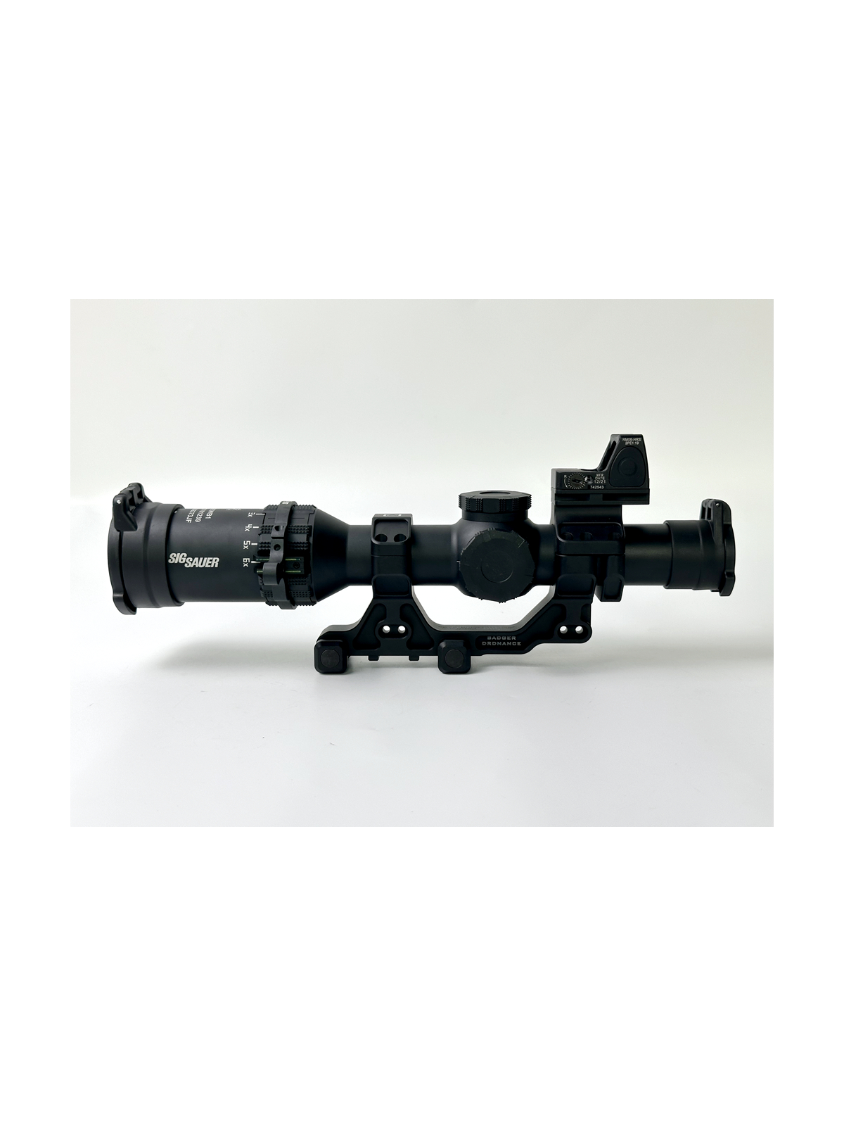 EvolutionGear TANGO 6T DVO 1-6X24mm FFP Illuminated LPVO w RMR combo ...