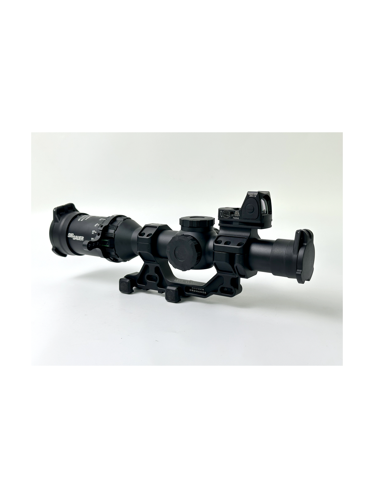 EvolutionGear TANGO 6T DVO 1-6X24mm FFP Illuminated LPVO w RMR combo ...