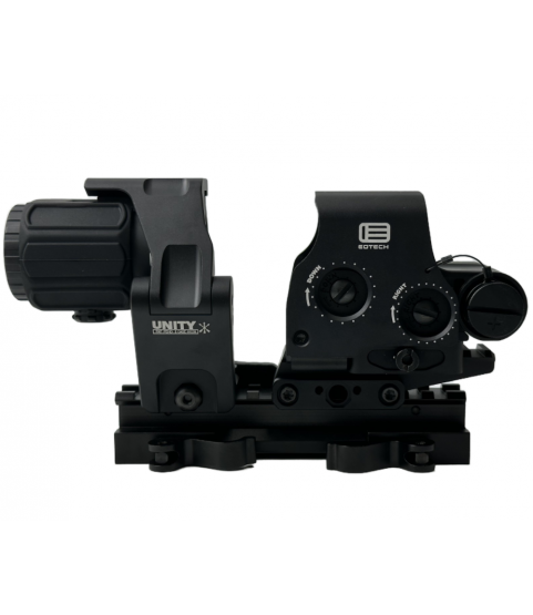 EXPS Gen II & 2024Ver. Anodized G43 3X magnifier Fast OMNI Mount Combo ...