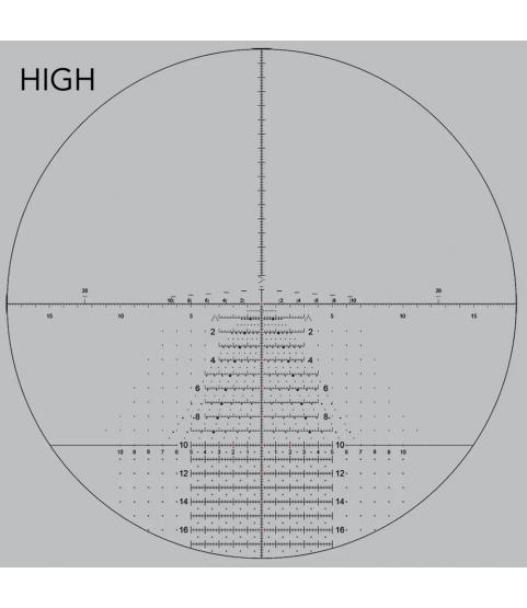 EvolutionGear ATACR 5-25X56 FFP scope illuminated w HORUS TREMOR3 ...