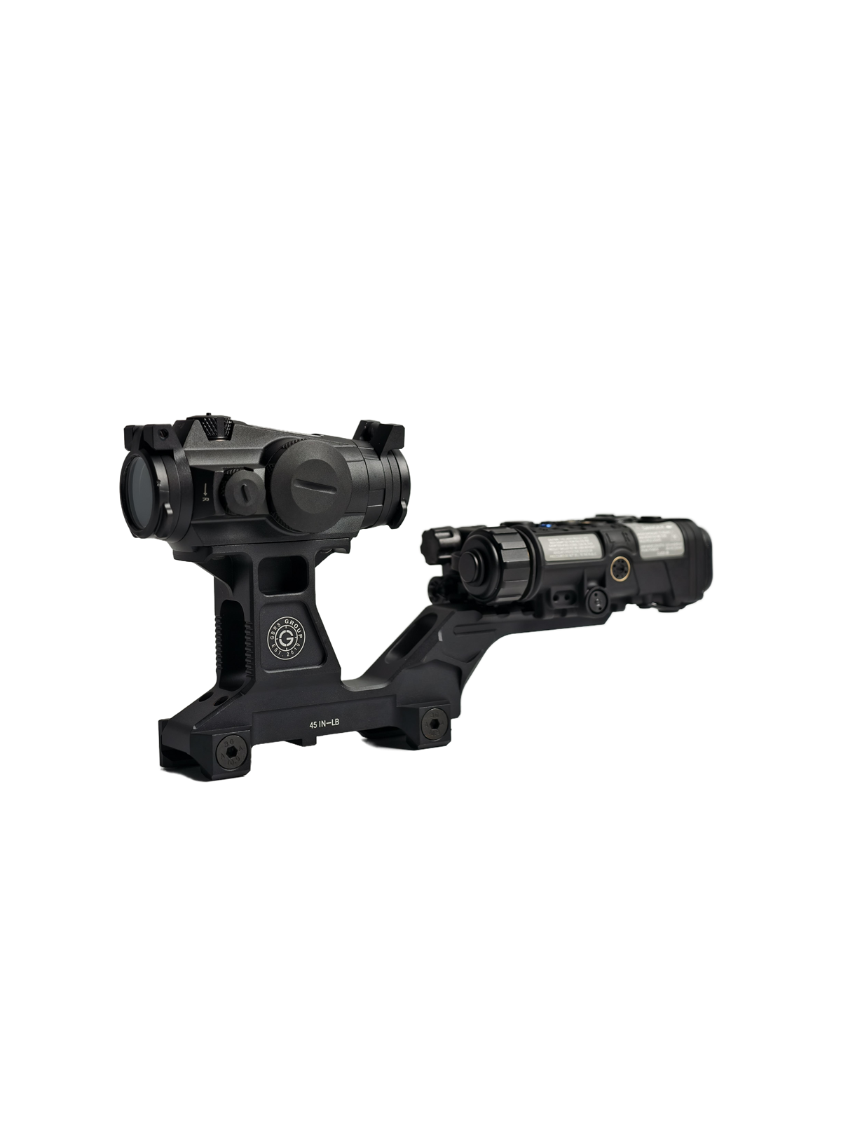 EvolutionGear GBRS GEN2 Mount With NGAL LED Ver.&ROMEO 4T Combo Color Black