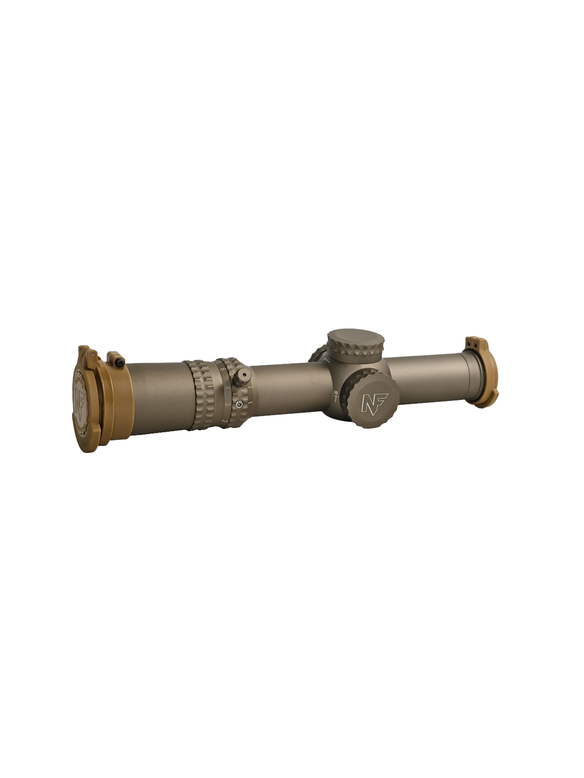 2024Ver. ATACR 1-8X24mm first focal plane scope LPVO Color Black