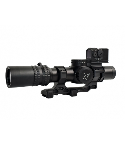 ATACR 1-8X24mm FFP Scope W 1.7'' C1 Mount&ACRO P1 Combo Color Black