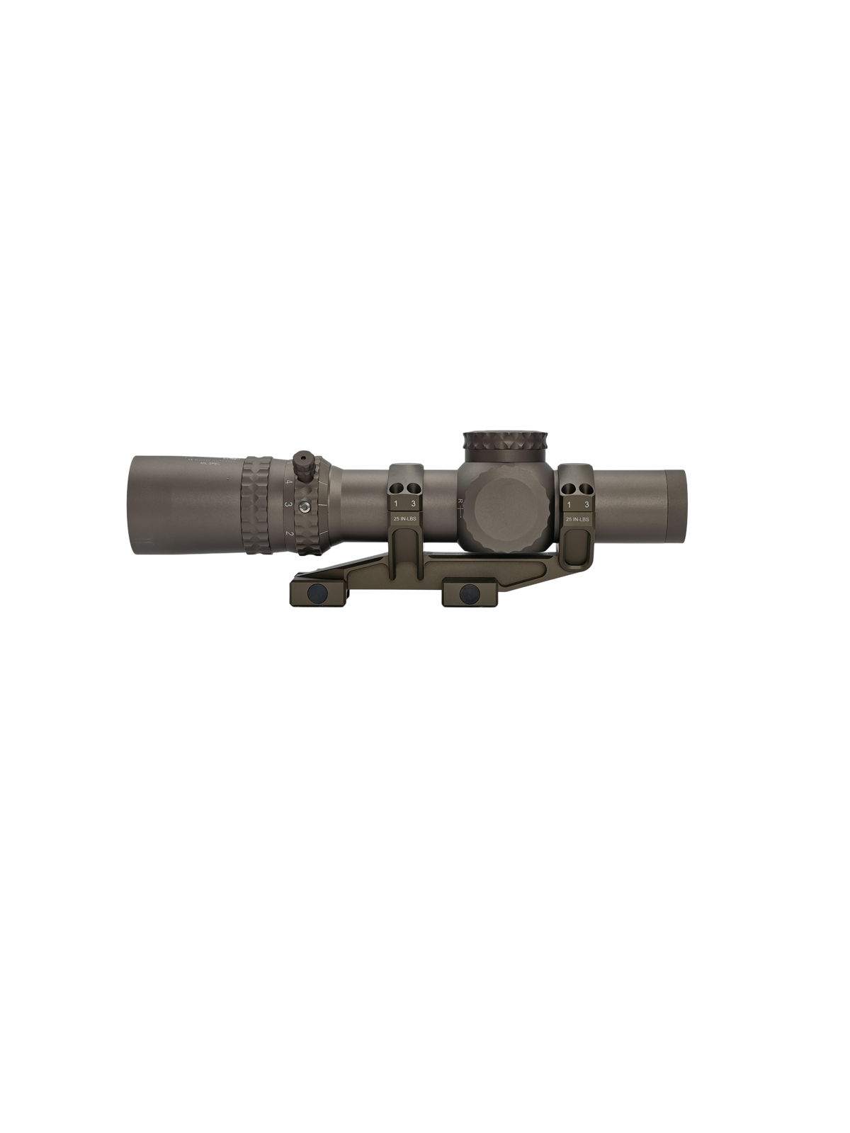 EvolutioGear ATACR 1-8X24mm FFP scope Mil spc Ver. w Horus Tremor 8 ...