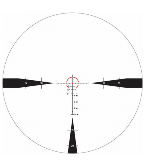 EvolutioGear ATACR 1-8X24mm FFP scope Mil spc Ver. w Horus Tremor 8 ...