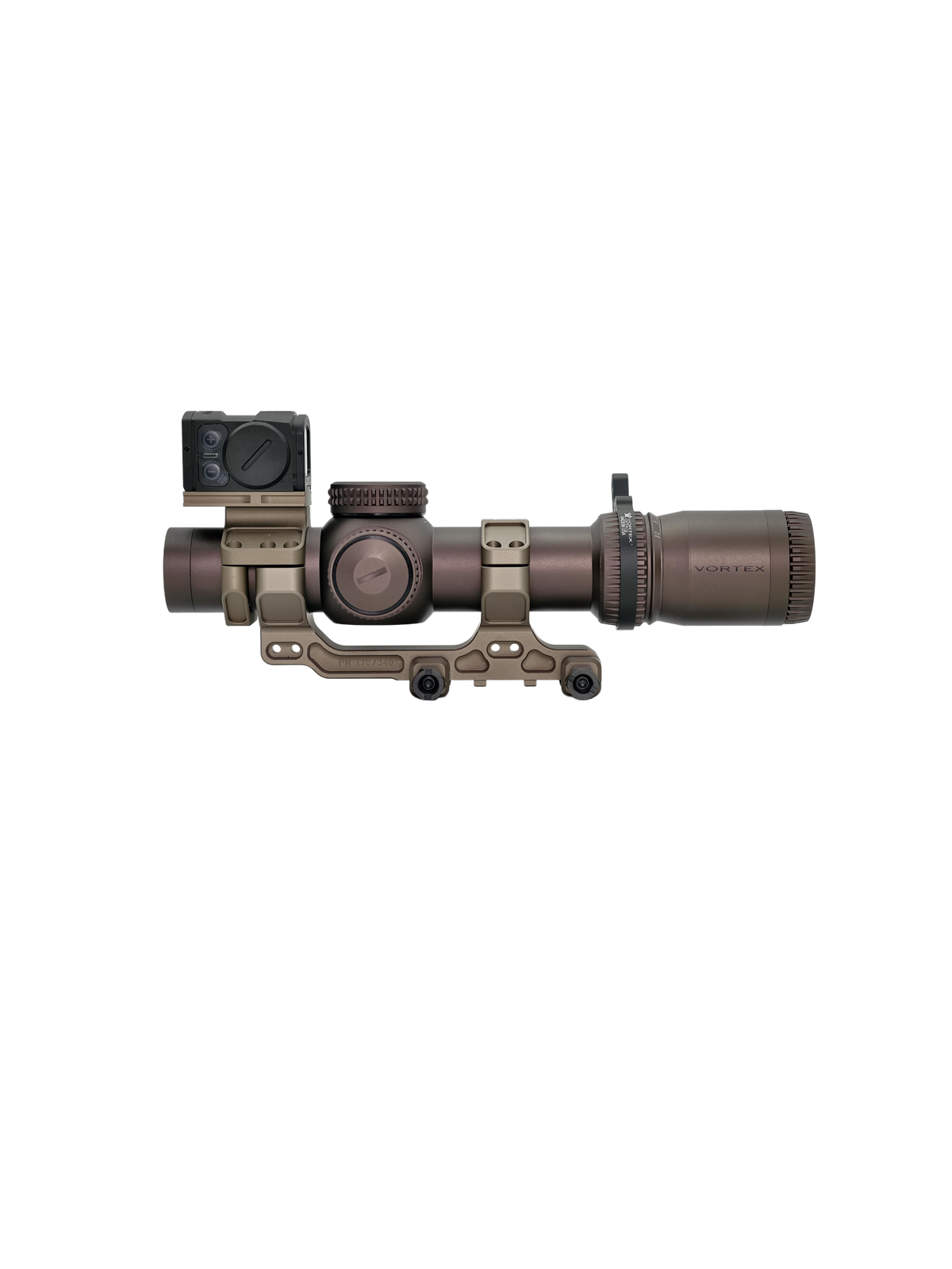 EvolutionGEAR RZ HD GEN3 1-10X24mm FFP LPVO w ACRO P2 combo 1.7'' height