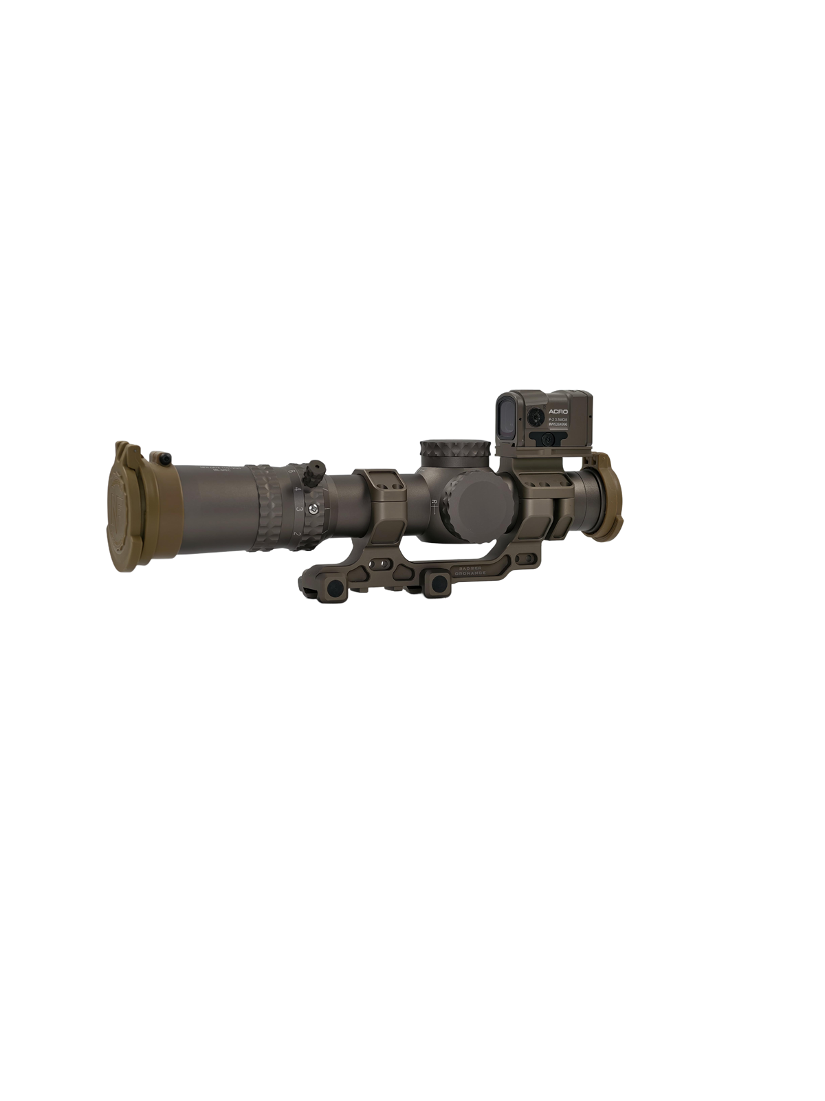 EvolutioGear ATACR 1-8X24mm FFP scope Mil spc Ver. w Horus Tremor 8 ...