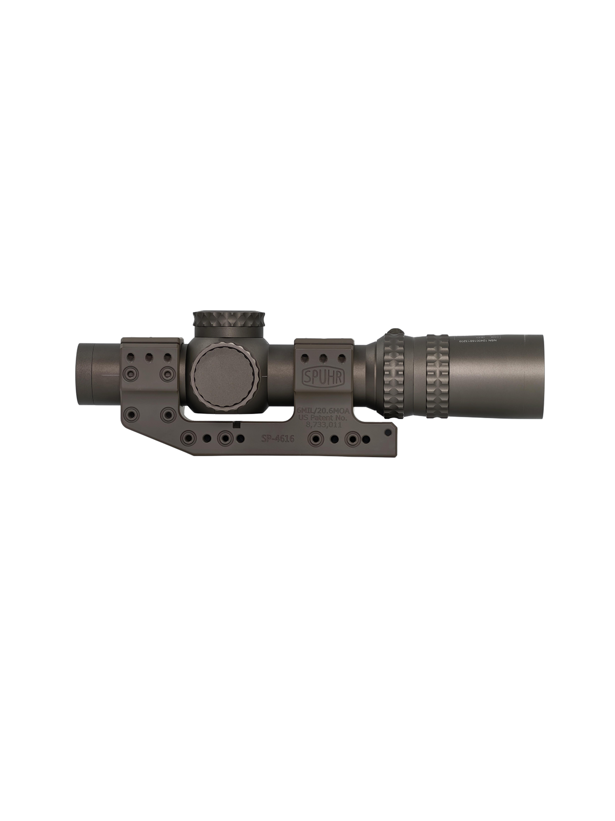 EvolutioGear ATACR 1-8X24mm FFP short optics scope Mil spec Ver Horus ...