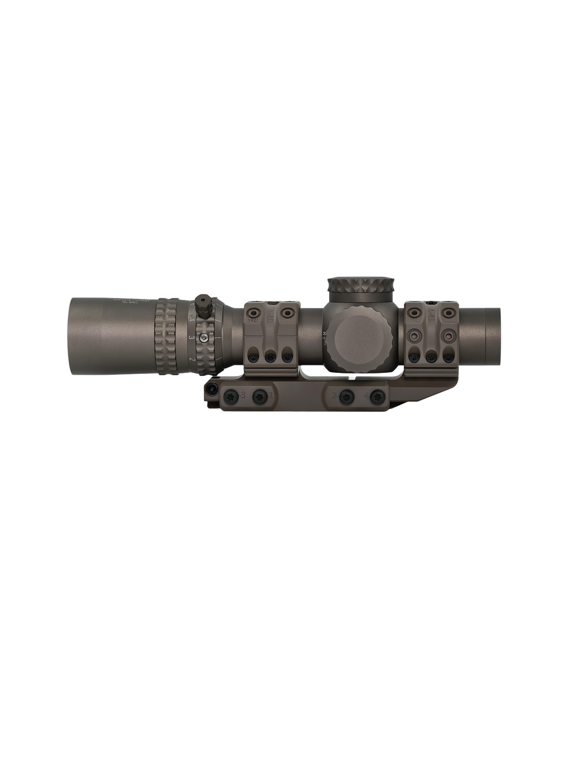 EvolutioGear ATACR 1-8X24mm FFP short optics scope Mil spec Ver Horus ...
