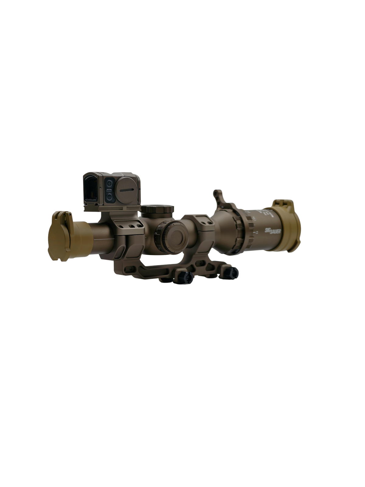 EvolutionGear TANGO 6T DVO 1-6X24mm FFP LPVO Scope w Top/12 ACRO P2