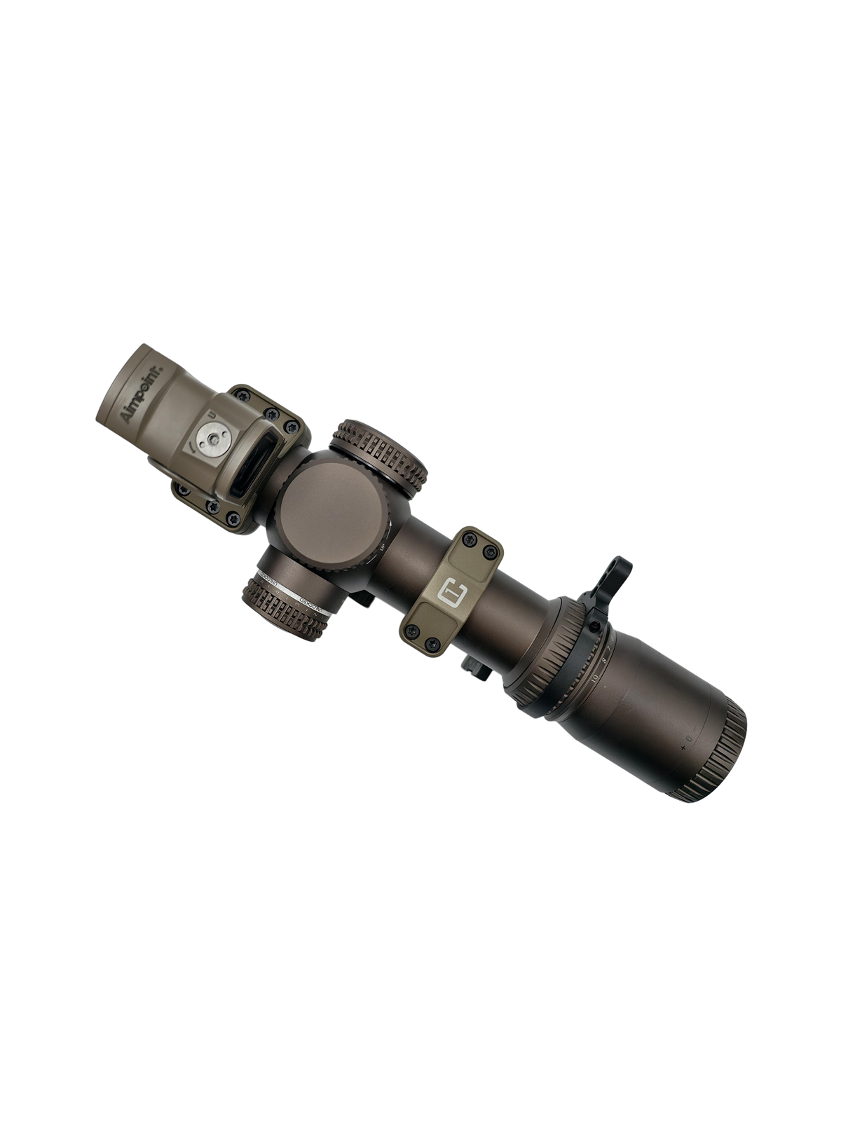 EvolutionGEAR RZ HD GEN3 1-10X24mm F1 short optics w ACRO P2 combo 1.7 ...