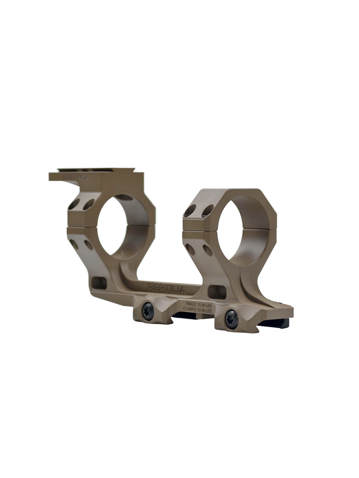 EvolutionGear AUS mount 1.54''/34mm W TOP/12 ACRO Mount Cerakoated