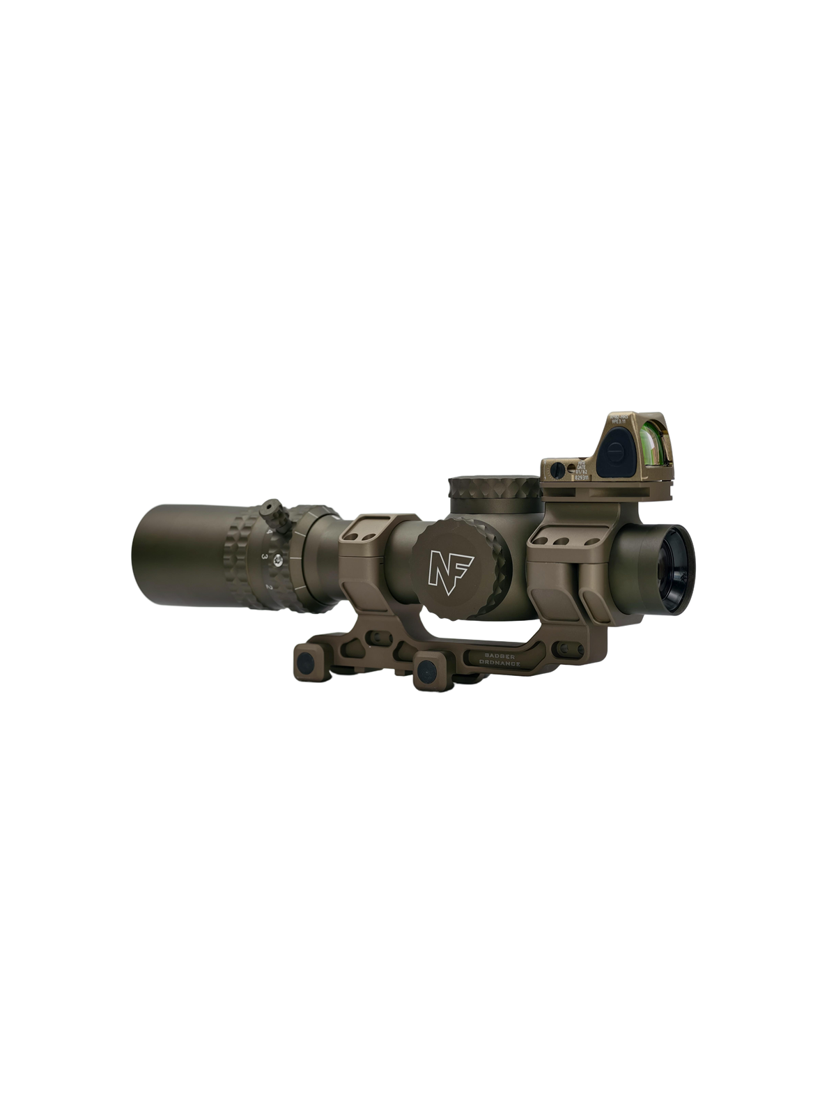 EvolutionGear ATACR 1-8X24mm short optics F1 scope W RMR HRS combo 1.7 ...