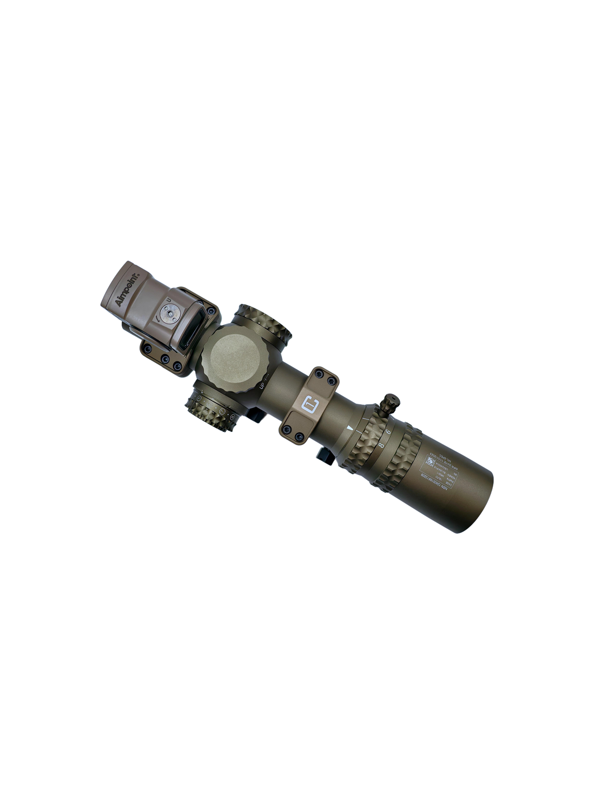 EvolutionGear Mil SPEC ATACR 1-8X24mm short optics F1 scope W ACRO P2 ...