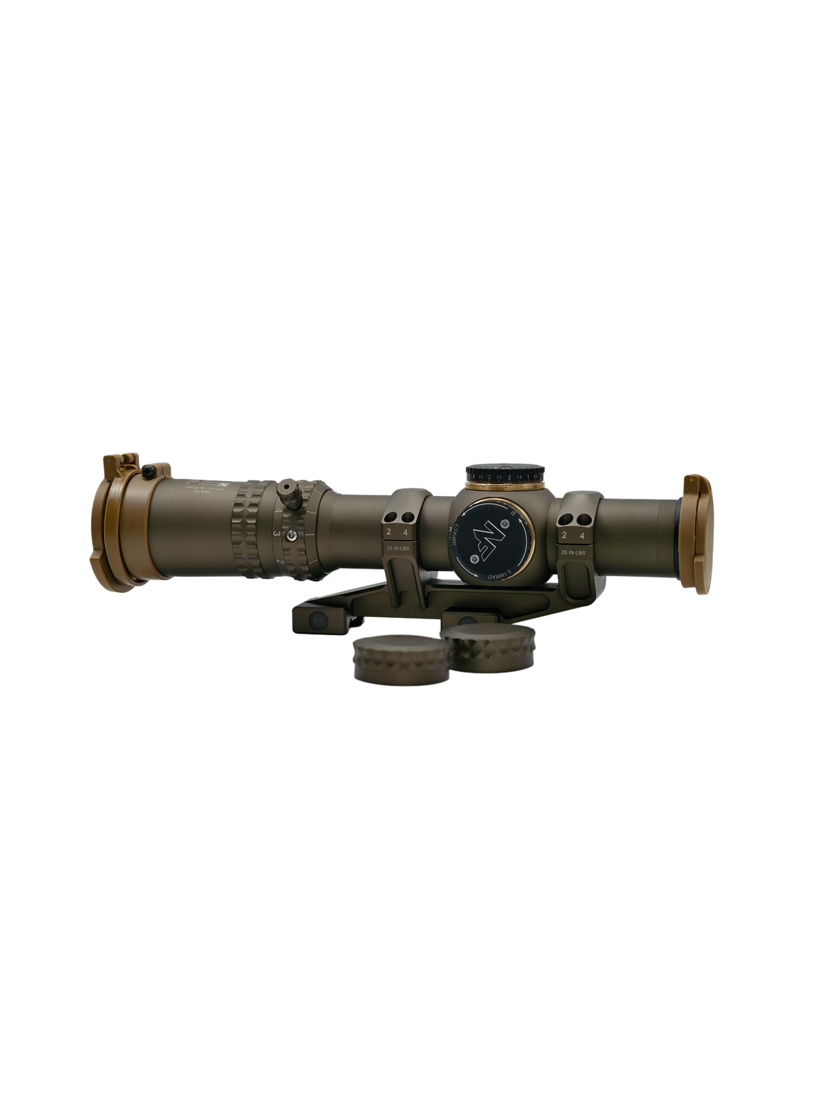 EvolutionGear Mil SPEC ATACR 1-8X24mm short optics F1 scope W NF Ultra ...