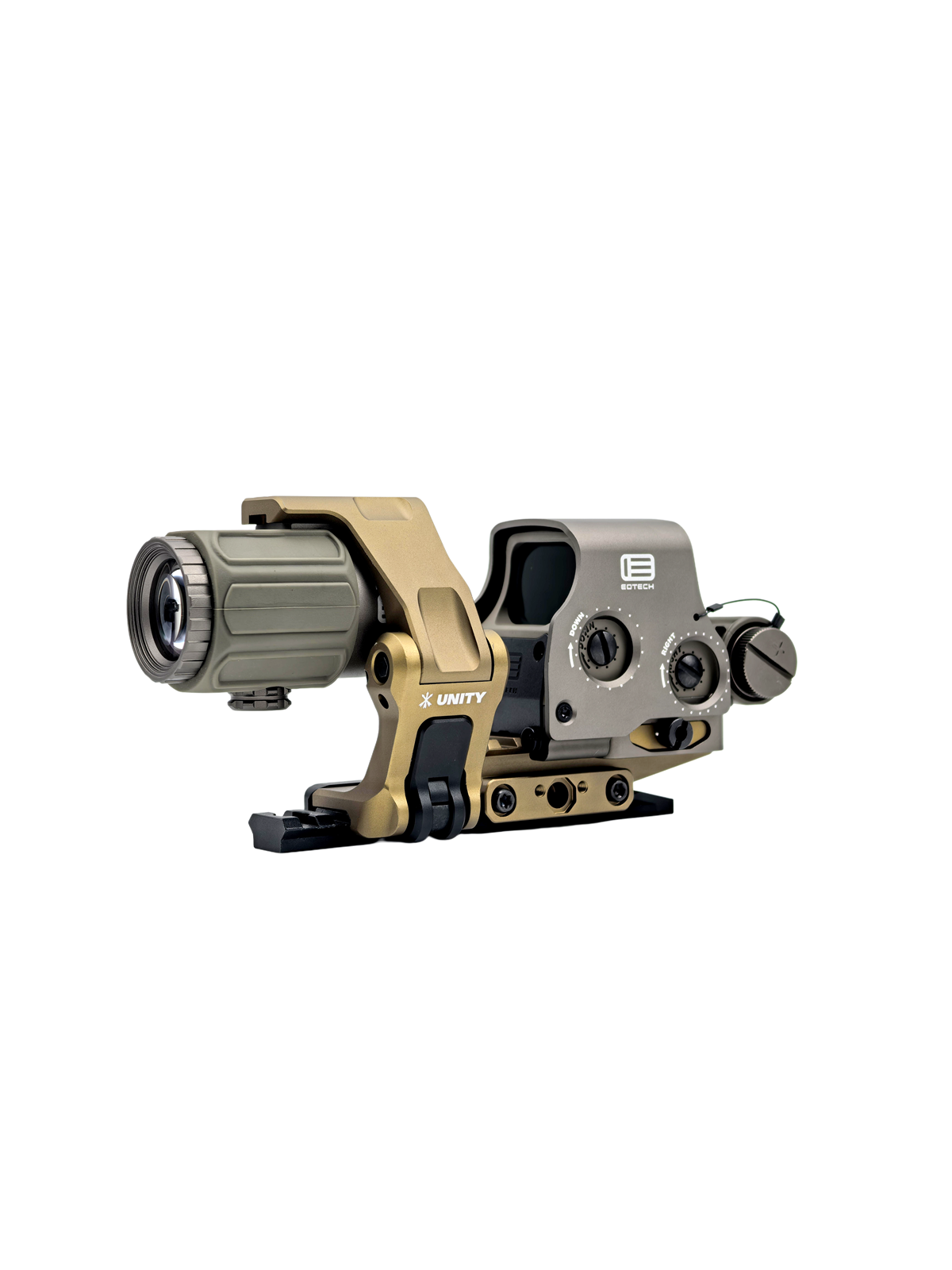 EvolutionGear Anodized G43 QD mount & EXPS Gen II Combo US Flag Marking ...
