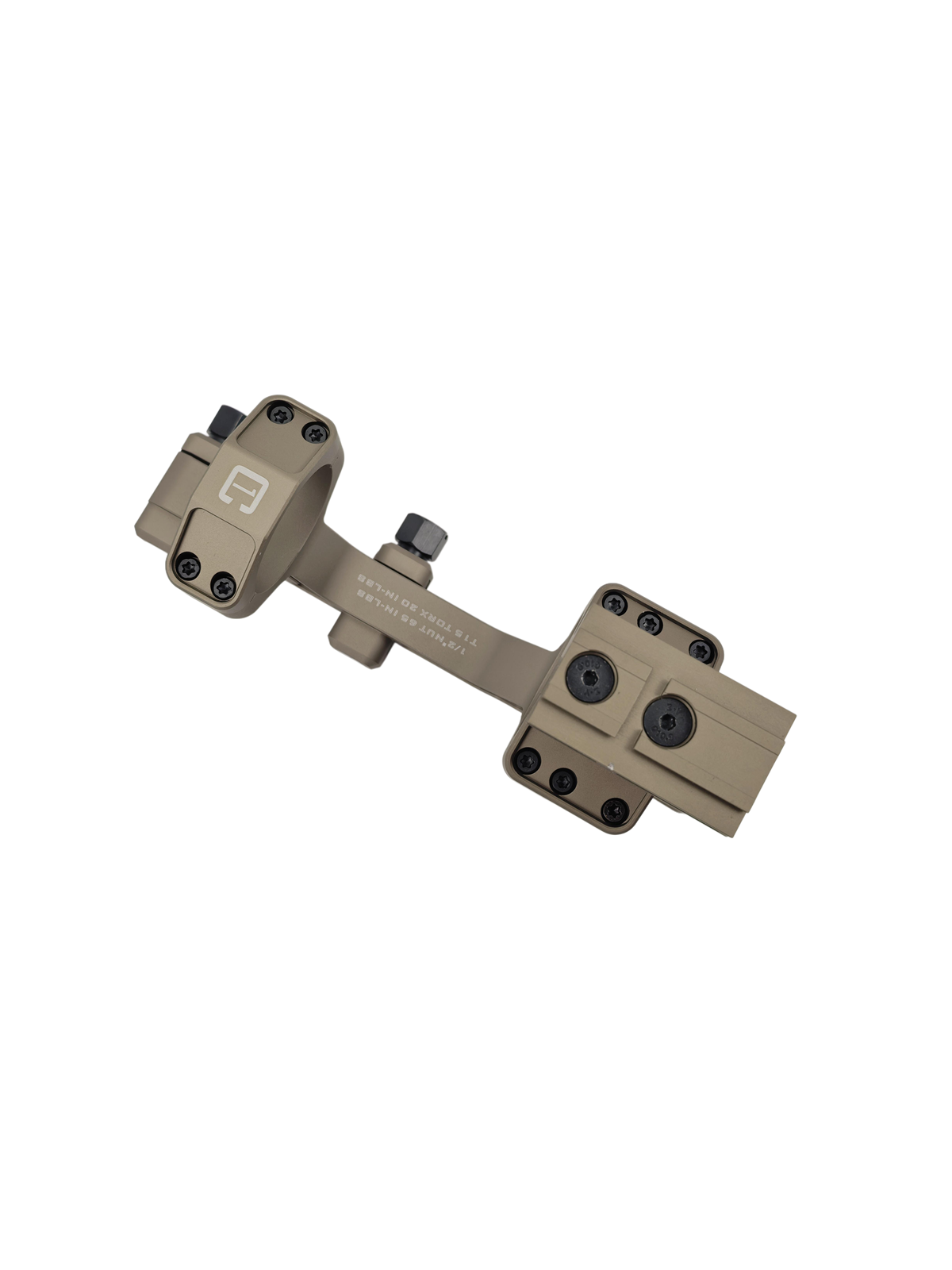 Badge Condtion 1 Scope Mount 1.93''/34mm W TOP/12 ACRO Mount Color Black