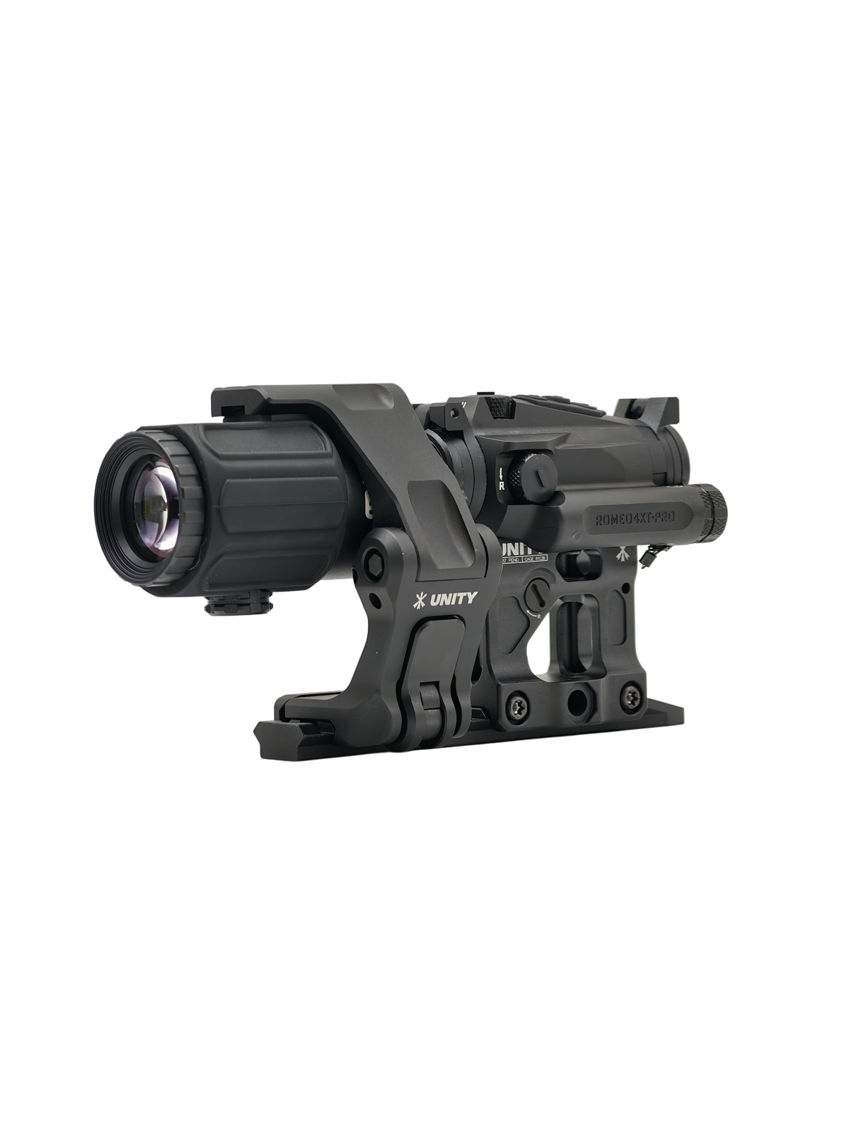 EvolutionGear ROMEO 4XT PRO with G43 3X Magnifier FAST QD mount combo