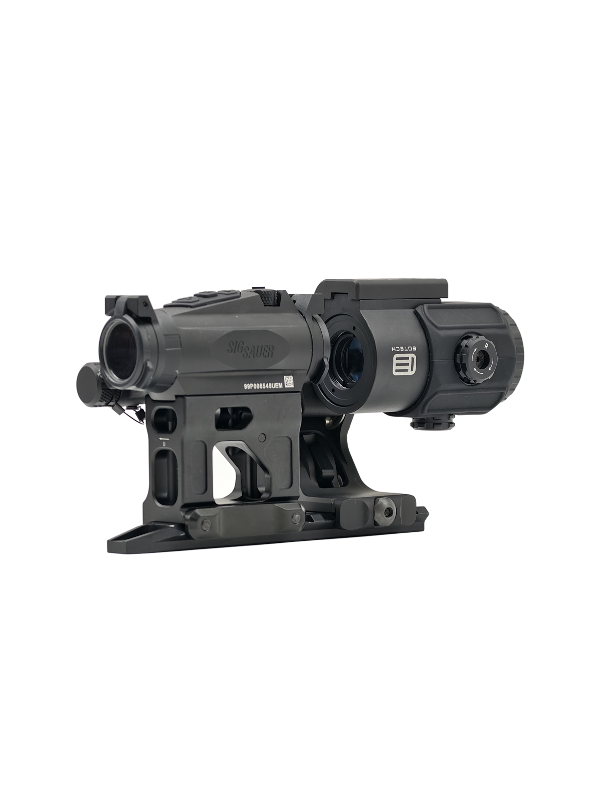 EvolutionGear ROMEO 4XT PRO with G43 3X Magnifier FAST QD mount combo