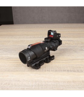 ACOG 4X32 scope w larue QD mount &RMR combo Color Black Dot Color Red Dot