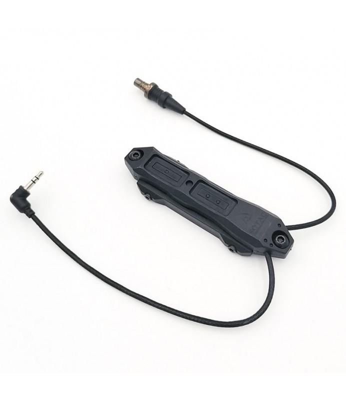 Dual switch for DBAL and flash light Color Black