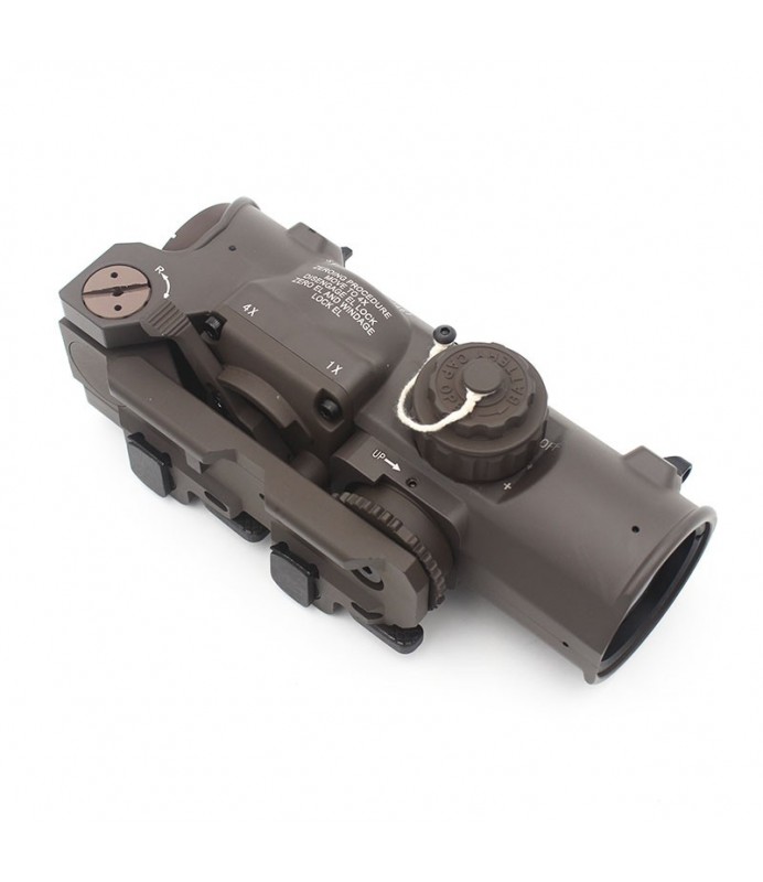 Gen3 1-4X scope Mil spec Ver. Color Dark Brown
