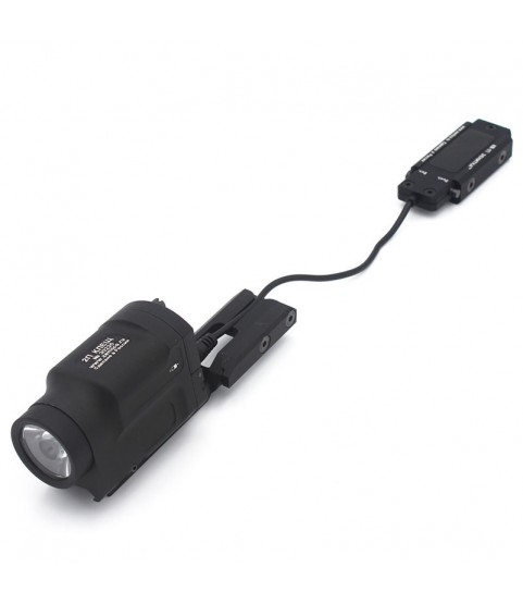 AK-SD Flashlight with Remove Switch Rail Mount Airsoft Weapon Light ...