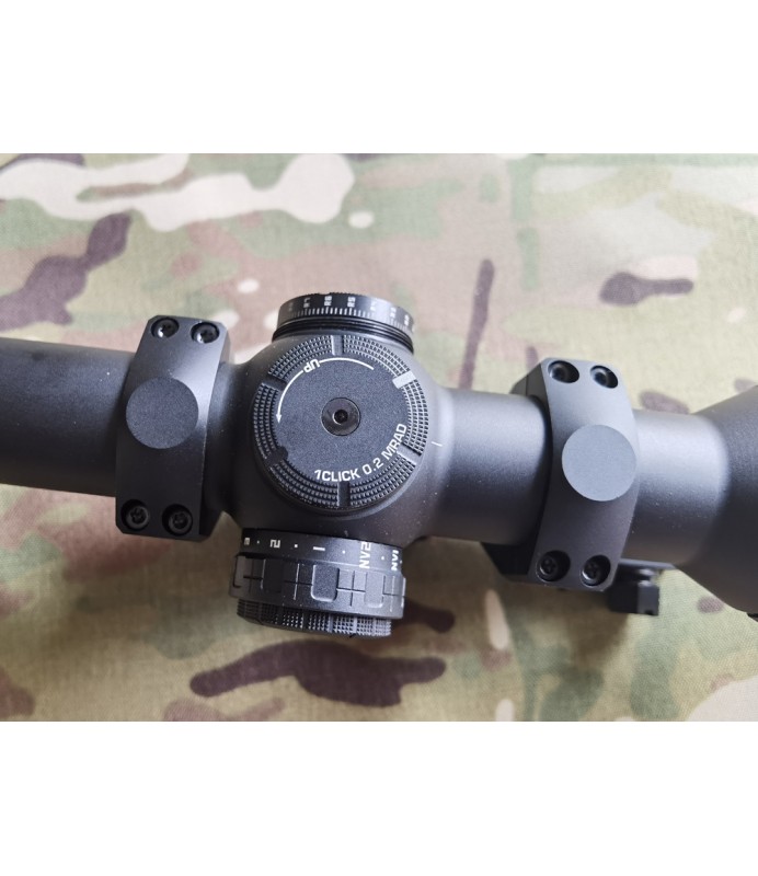 EvolutionGear TANGO 6T DVO 1-6X24mm FFP illuminated LPVO Scope & RMR ...