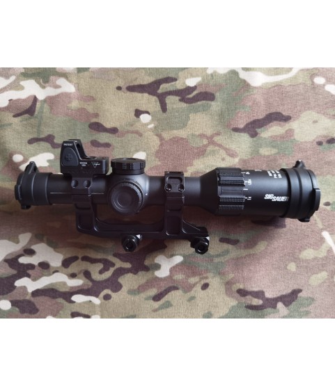 EvolutionGear TANGO 6T DVO 1-6X24mm FFP illuminated LPVO Scope & RMR ...