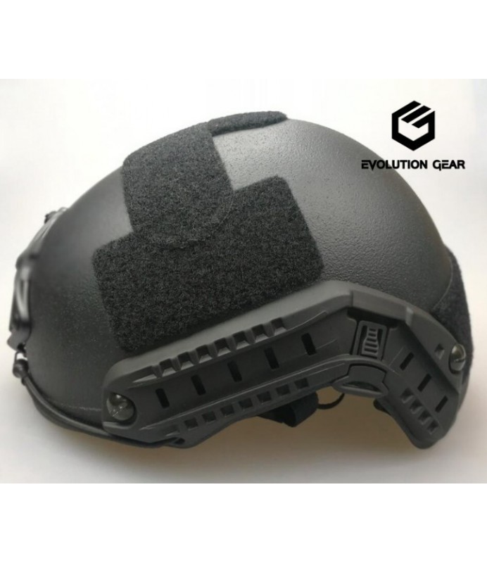 Evolution Gear High Cut helmet Color Black Size M(57-59cm)