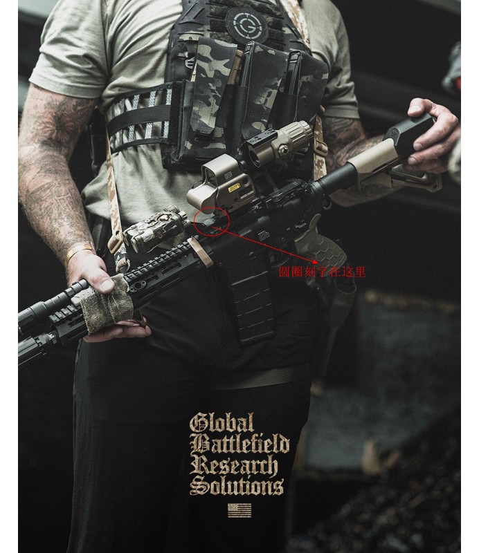 EvolutionGEAR GBRS Hydra Mount typeB FDE Color FDE