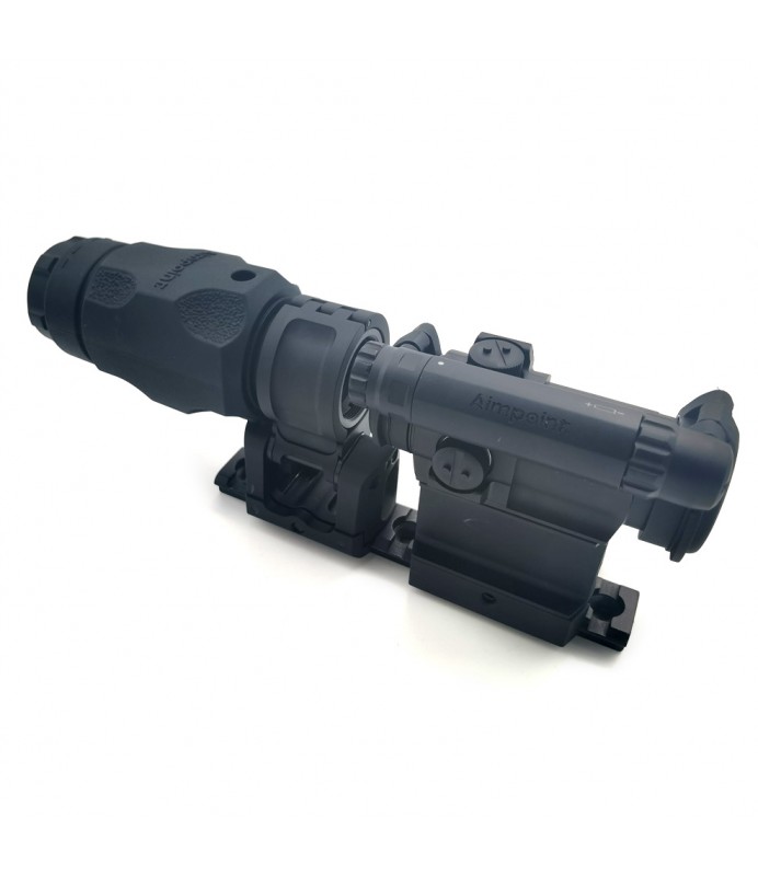 EvolutionGear 3XMAG-1 3X Magnifier & COMP M5 LRP Mount 1.93" Combo ...