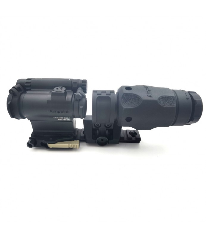 EvolutionGear 3XMAG-1 3X Magnifier & COMP M5 LRP Mount 1.54" Combo ...