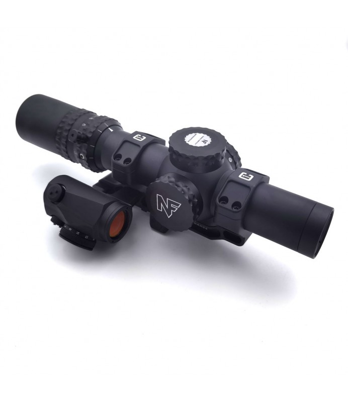EvolutionGear ATACR 1-8X24mm First Focal Plane LPVO W T1 Black Combo ...