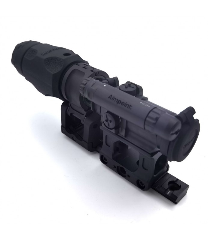 EvolutionGear 3XMAG-1 3X Magnifier & COMP M5 Micro-S Mount 1.55" Combo ...