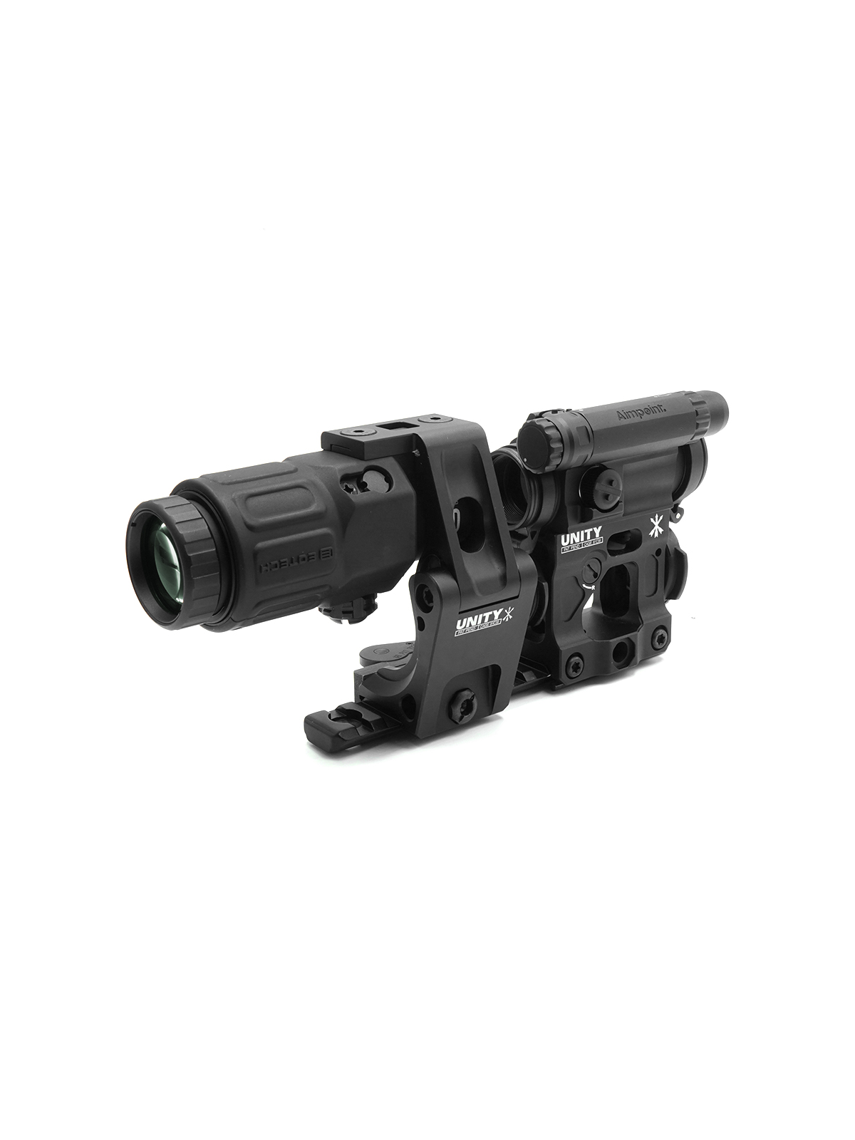 M5 red dot sight &G33 magnifier QD mount combo Color Black