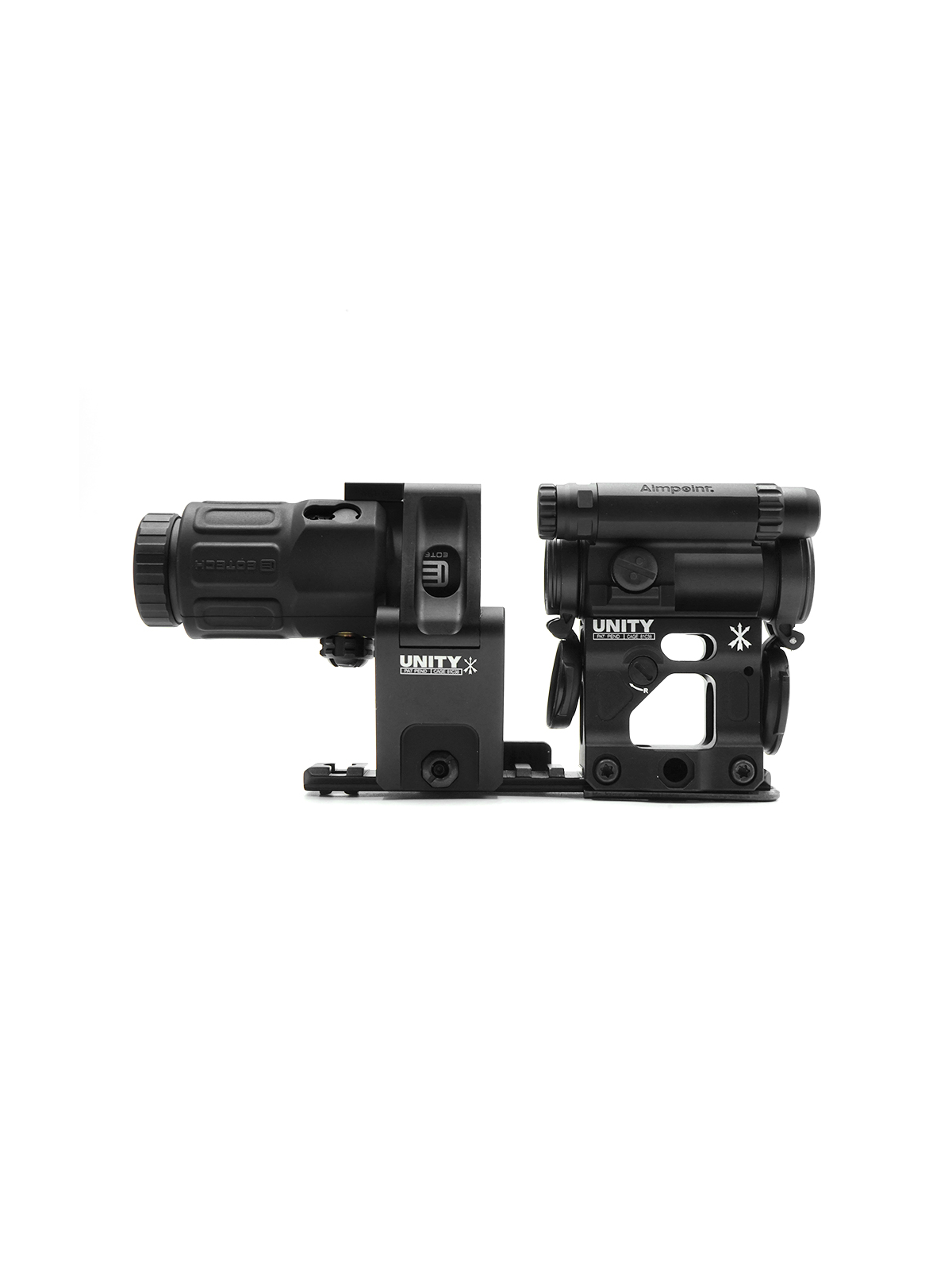 M5 red dot sight &G33 magnifier QD mount combo Color Black