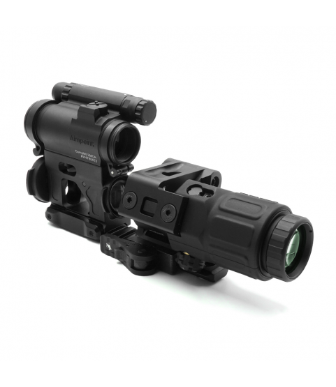 M5 red dot sight &G33 magnifier QD mount combo Color Black