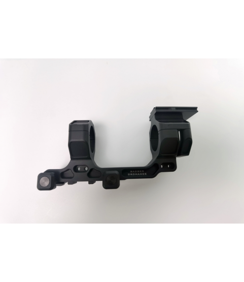 Badge Mount w P1 mount combo 1.7/30mm BK Color Black