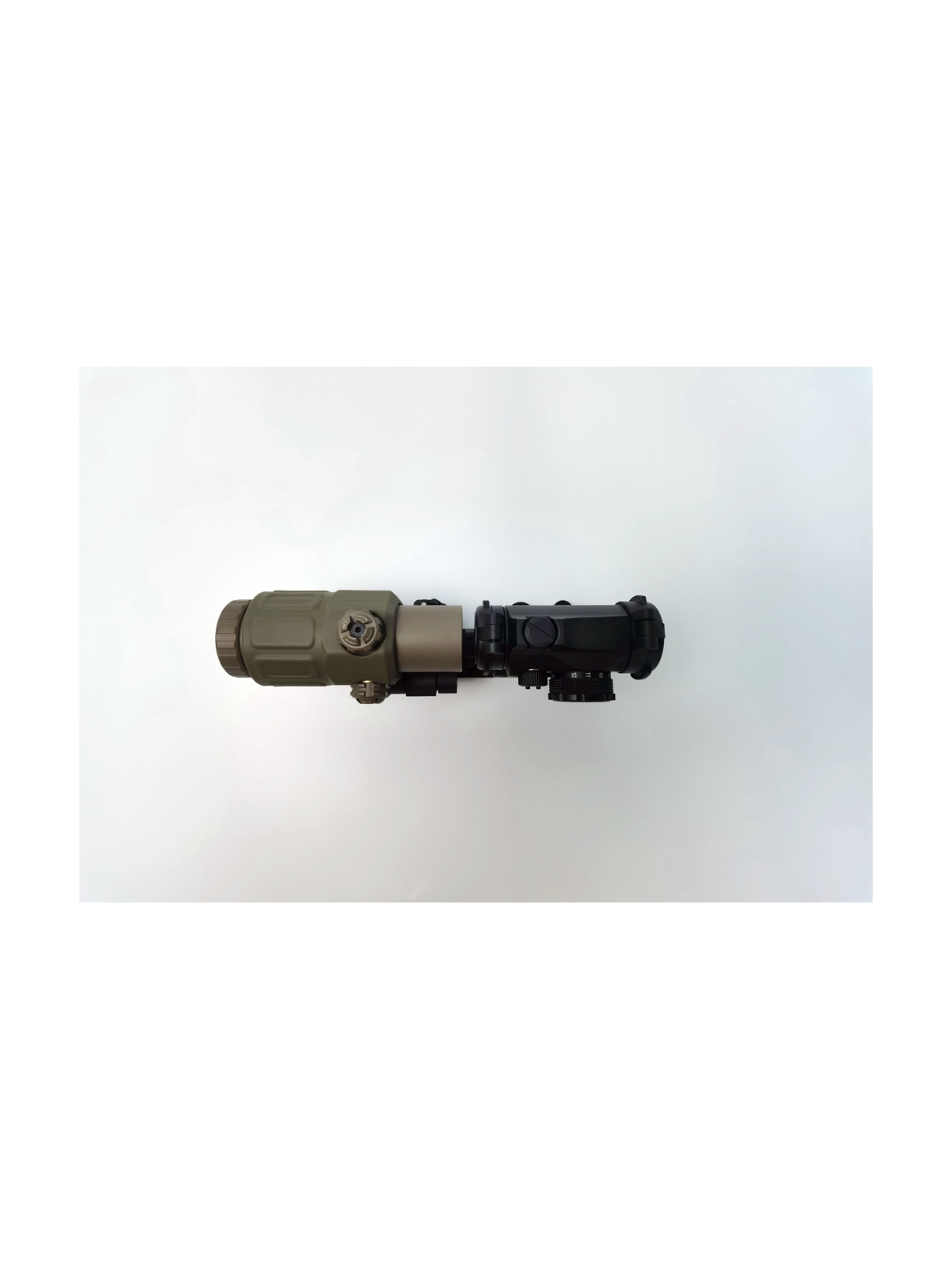 T2 KAC style&G33 Magnifier Combo W 1.54 LEAP MOUNT Color TAN