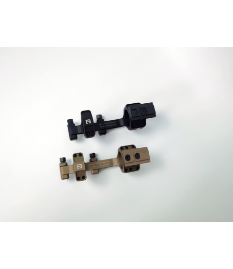 Badge Mount W TOP P1 Mount Combo 1.54/34mm FDE Color Black