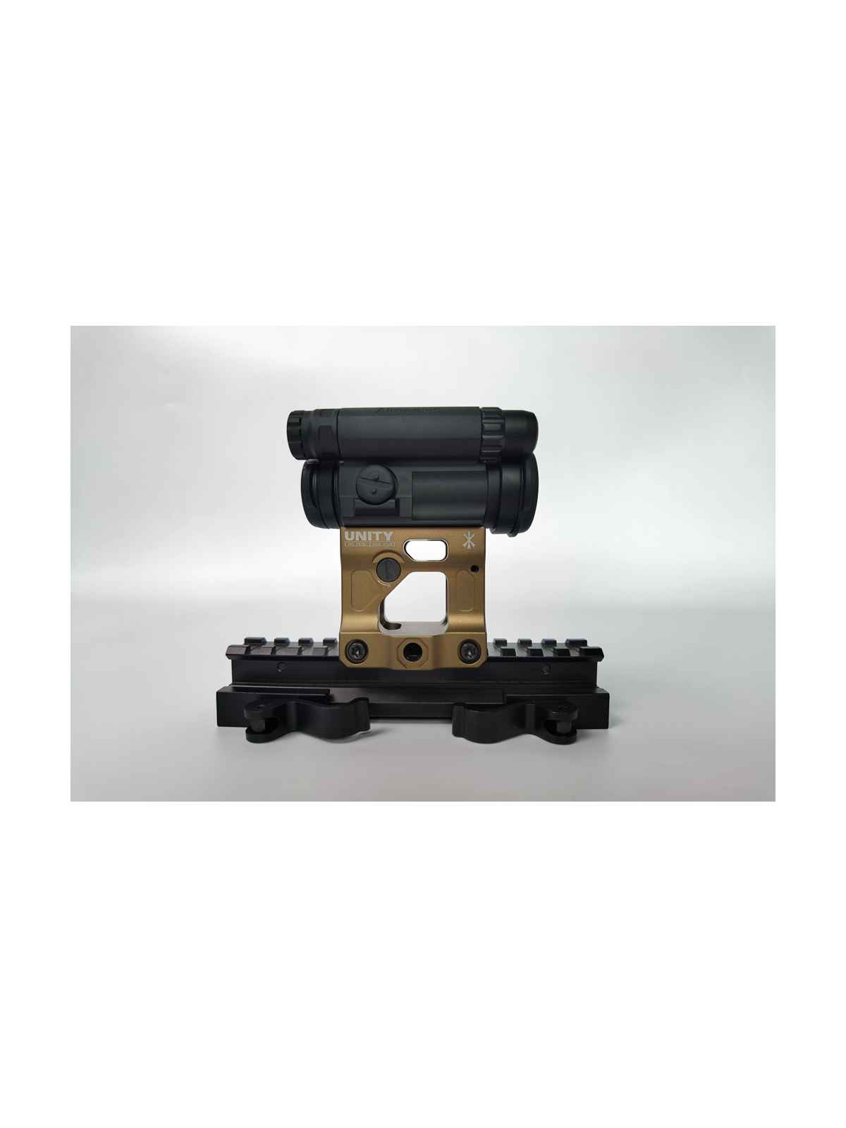 EvolutionGear COMP M5 Red Dot Sight W Speed Mount FDE Color Black