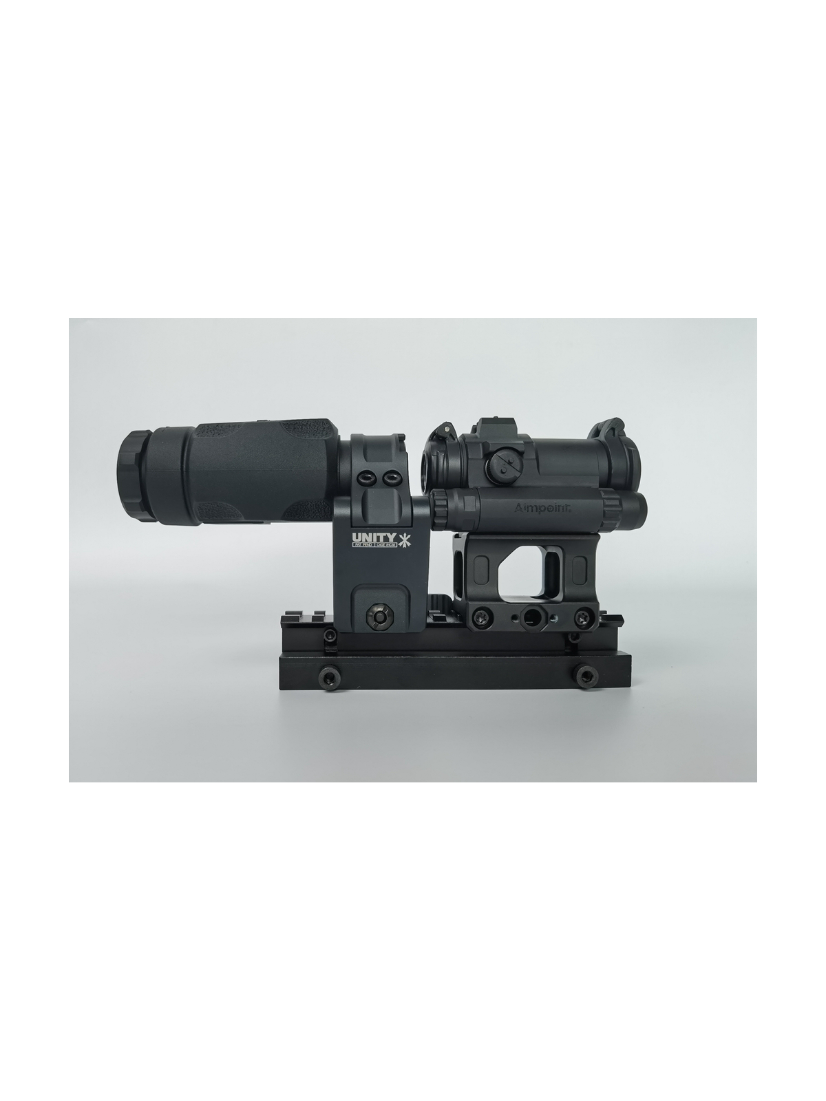 EvolutionGear 3XMAG-1 3X Magnifier & COMP M5S Micro-S Mount 1.55" Combo ...
