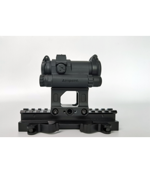 EvolutionGear COMP M5S Red Dot Sight W Micro-S Mount 1.55" Color Black