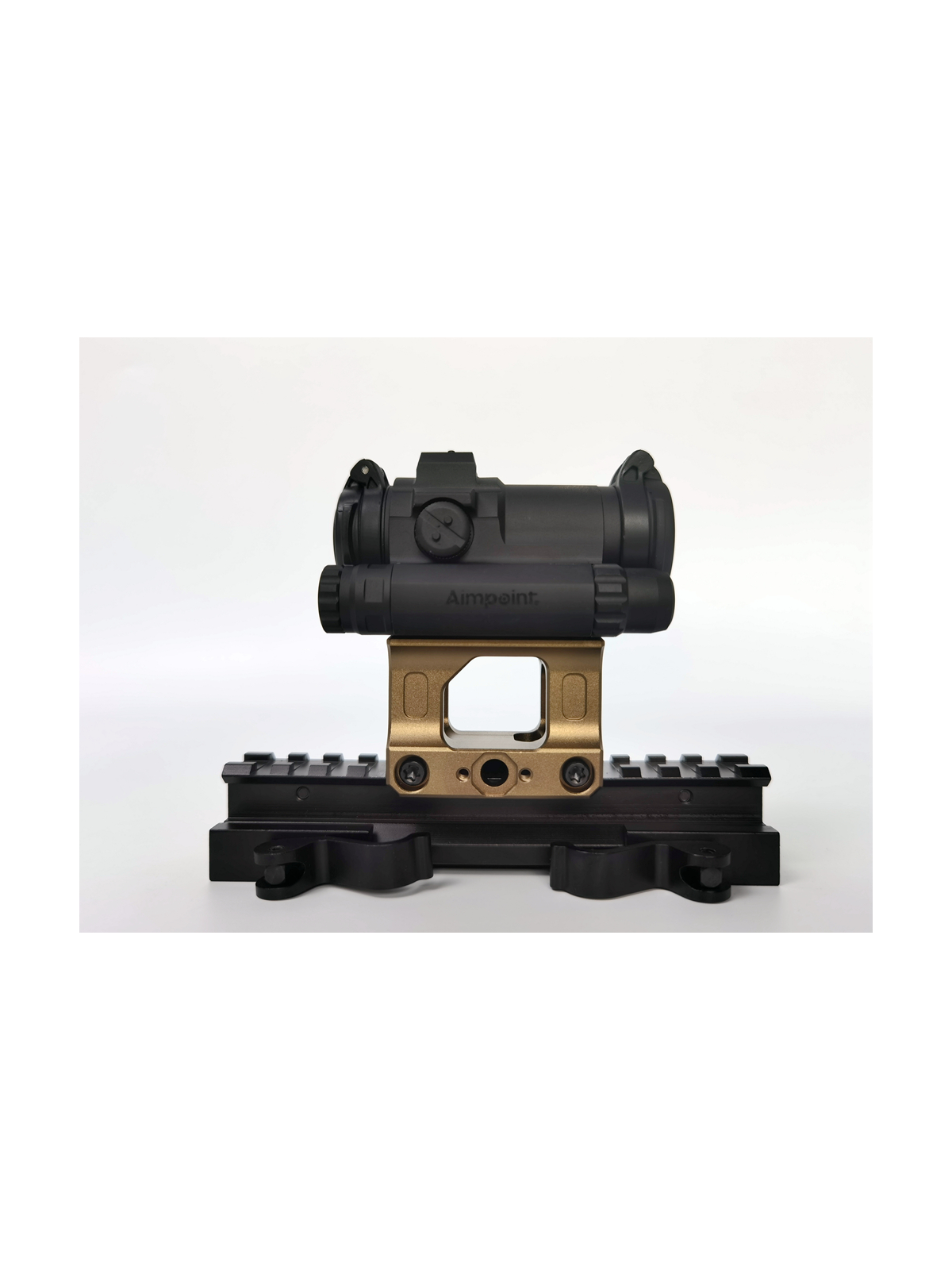 EvolutionGear COMP M5S Red Dot Sight W Micro-S Mount 1.55" FDE Color FDE