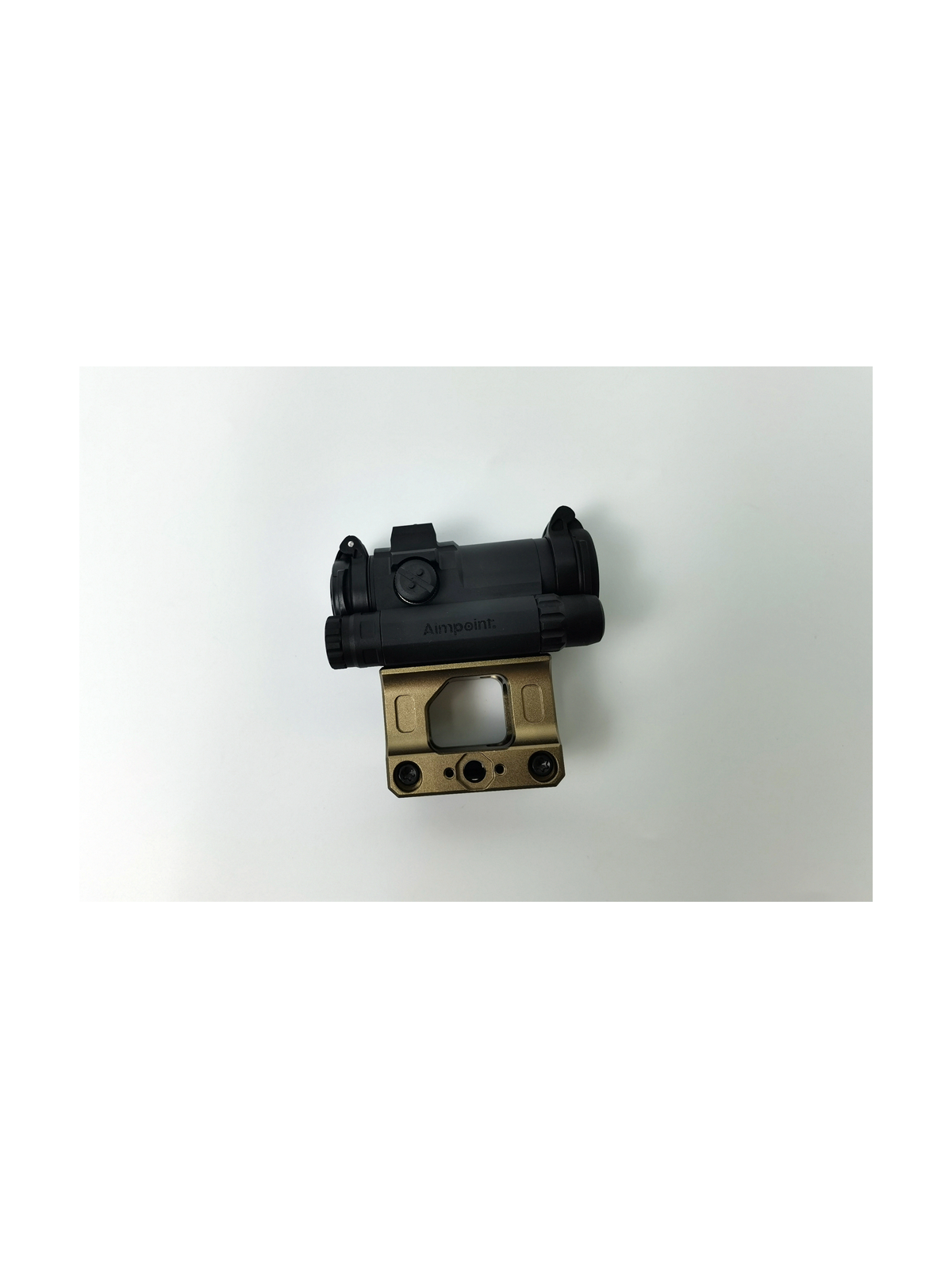 EvolutionGear COMP M5S Red Dot Sight W Micro-S Mount 1.55" FDE Color FDE