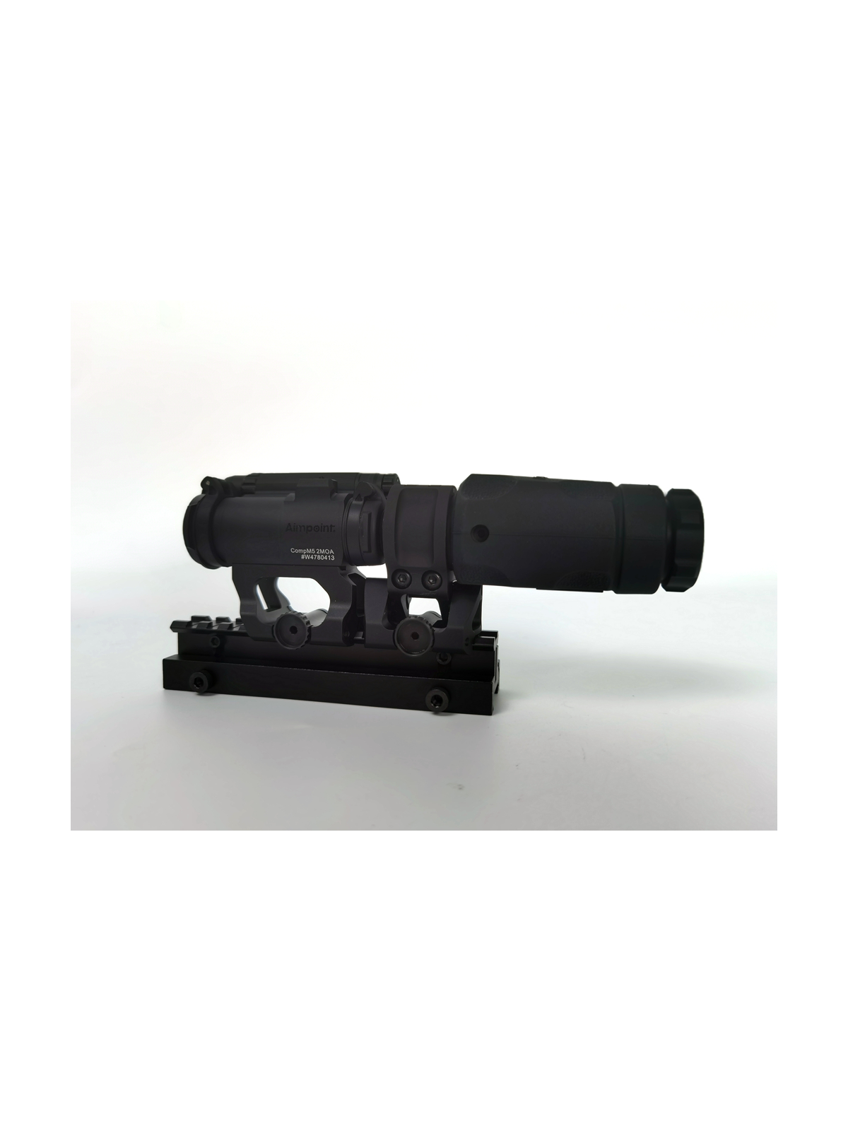 EvolutionGear 3XMAG-1 3X Magnifier & COMP M5 LRP Mount 1.93" Combo ...