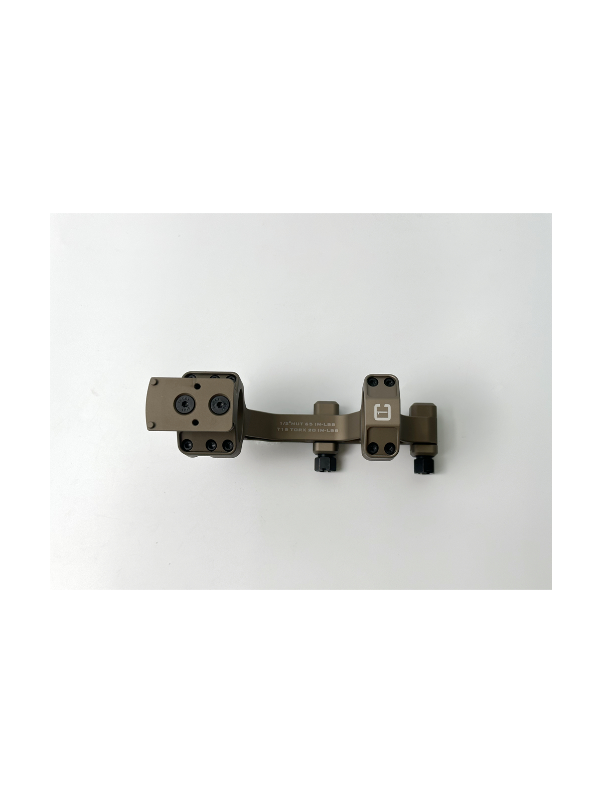 Badge Condtion 1 Scope Mount 1.93''/30mm W Top12 RMR Mount Color Black