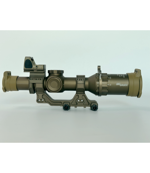 TANGO 6T DVO 1-6X24mm FFP Illuminated LPVO Scope & TOP RMR &C1 Mount 1. ...