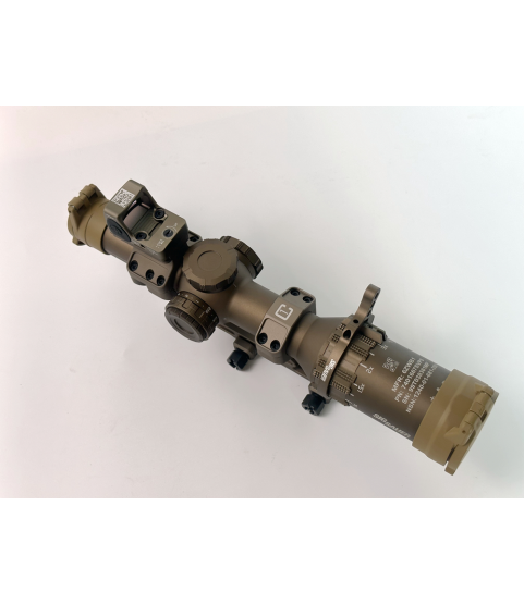 TANGO 6T DVO 1-6X24mm FFP Illuminated LPVO Scope & TOP RMR &C1 Mount 1. ...